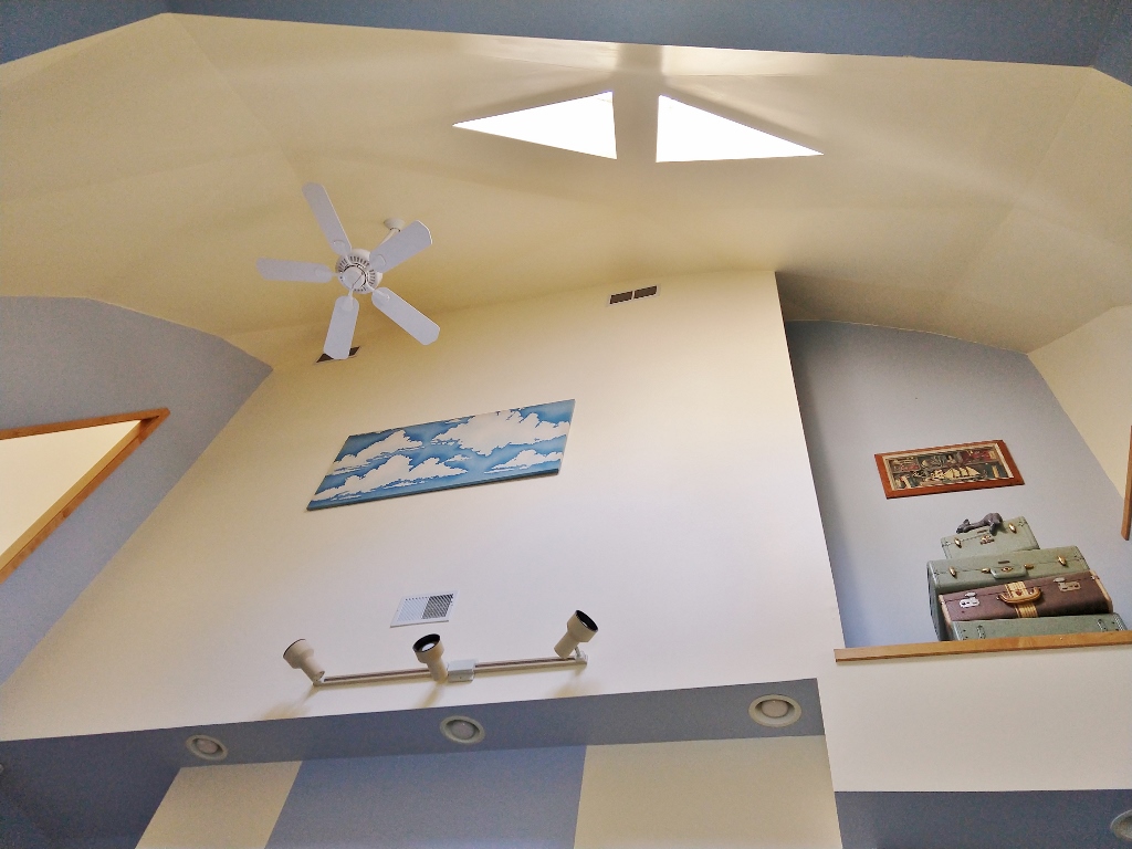 Master Bedroom view up